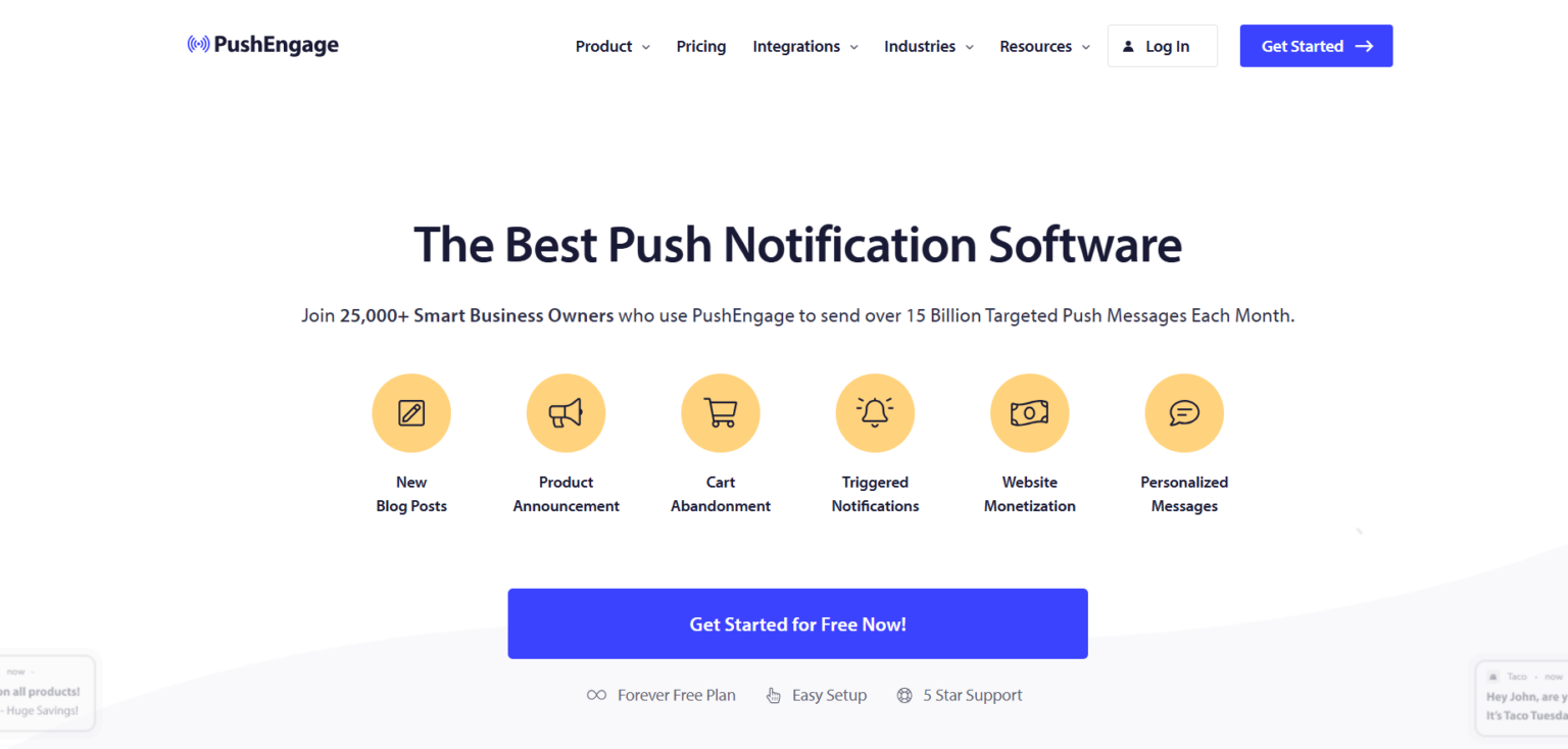 7 Best Web Push Notification Softwares - Tutsflow