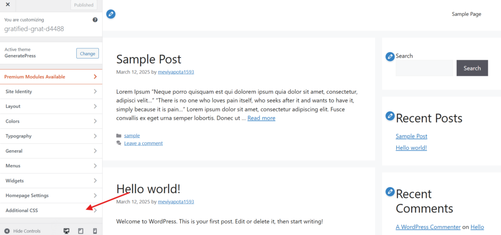 How To Add Custom Css To Your Wordpress Website In 3 Easy Ways Tutsflow